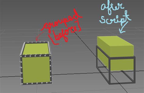 Dsmax Move Grouped Object Using Max Script Stack Overflow