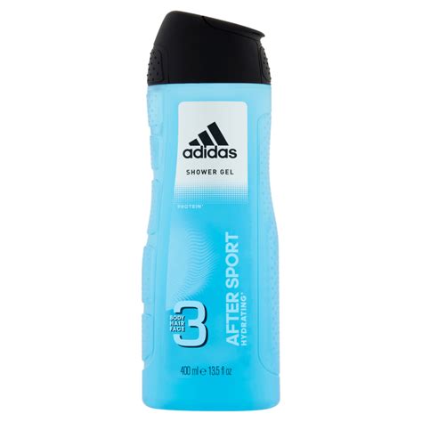 Adidas After 3 Sport Shower Gel for body and facial hair 400ml - online ...