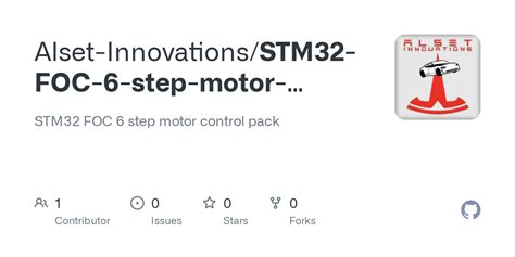 Github Alset Innovationsstm32 Foc 6 Step Motor Control Stm32 Foc 6