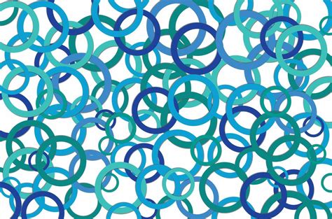 Blue Random Circle Pattern Vector Art At Vecteezy