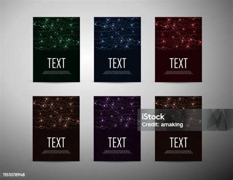 브로셔 비즈니스 디자인의 집합입니다 추상적인 디지털 기술 배경입니다 0명에 대한 스톡 벡터 아트 및 기타 이미지 0명 가상현실 개념 Istock