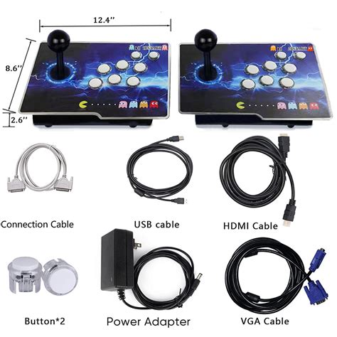 Regiisjoy【8000 Games In 1 】 Arcade Game Console Wifi Function Pandora