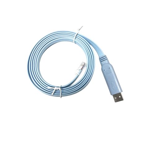 Usb To Console Serial Cable To Rj45 Router Configuration Cable 1 5m Rs232 To Cisco Control Cable