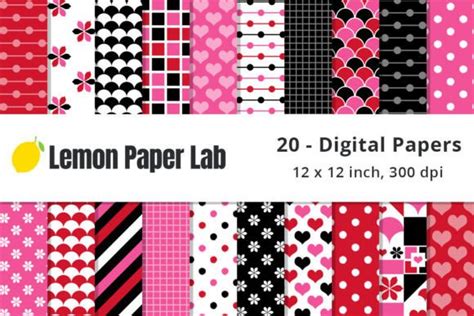Checkered Digital Paper Rainbow Graphic By Lemon Paper Lab · Creative Fabrica