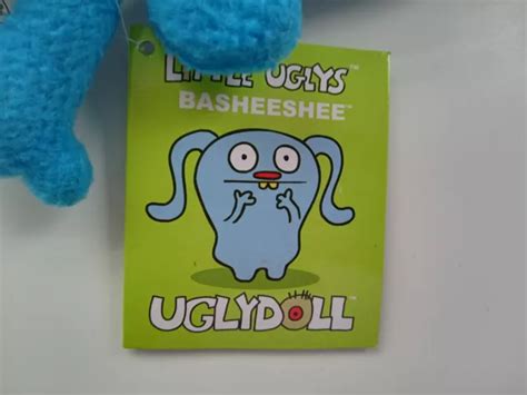 Little Ugly Doll Basheeshee And Mynus 7 Soft Plush Toy Lot Uglydolls
