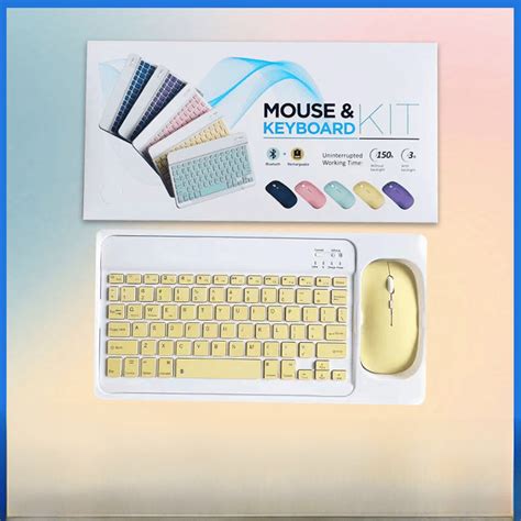 Bluetooth Keyboard And Mouse Set Tablet Computer Bluetooth Keyboard Android Mobile Phone