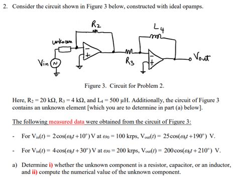 Solved 2 Consider The Circuit Shown In Figure 3 Below