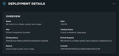 Speedcurve How To Automatically Test The Performance Of Your Github