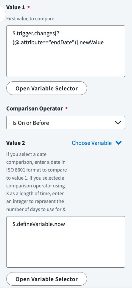 Compare Timestamps Workflow Issue Isc Discussion And Questions