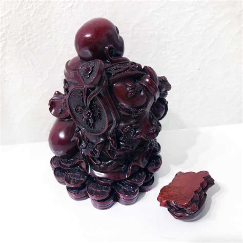 Вінтажна важка статуетка Бог Хотей що стоїть на монетах 350 грн Колекціонування Харків