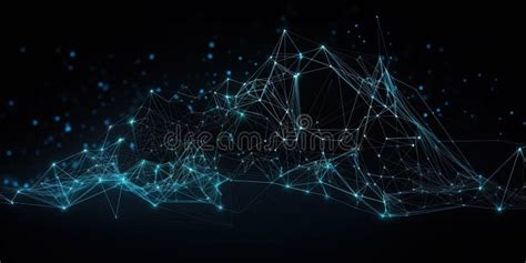 Abstract Digital Network Connection Background Big Data Background Technology Wallpaper