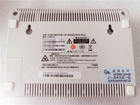 Original Alcatel Lucent Bell Optical Network Terminal Ftth Ont I 040e Q Gpon Onu With 4 Fe