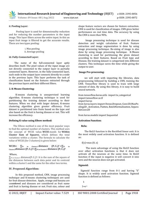 Fruit Disease Detection And Classification Using Artificial Intelligence Pdf