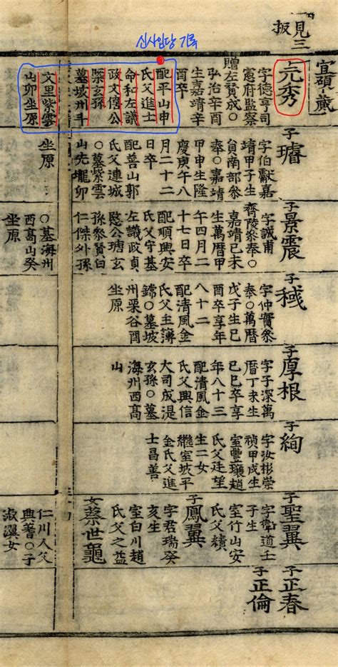 [고문헌 산책] 덕수이씨족보