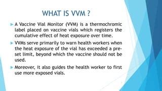 Vaccine Vial Monitor PPTX Vaccines Medical Health
