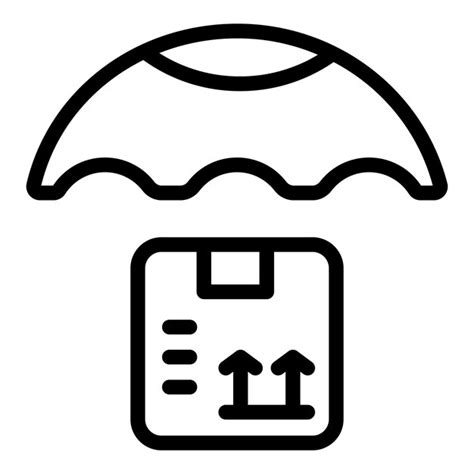 Premium Vector Protected Delivery Icon Outline Protected Delivery Vector Icon For Web Design