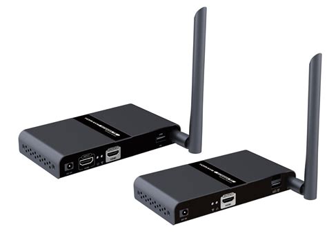 Hdmi Kvm Wireless Extender 50m Audio Video Extender Audio Video