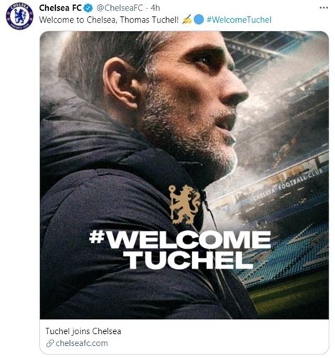 첼시 신임 감독에 토마스 투헬 선임 구단 첫 독일인 감독