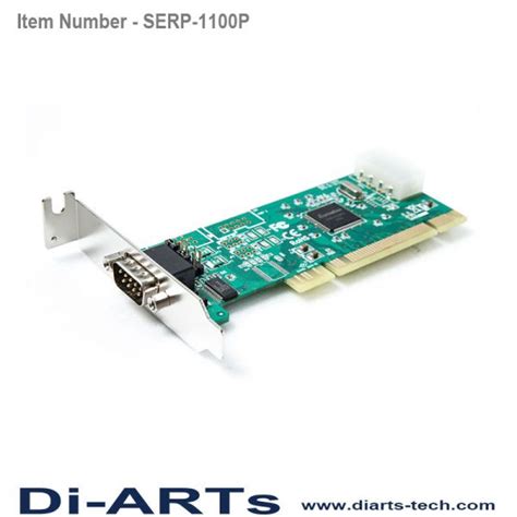 1 Port High Speed Rs232 Universal Pci Card Di Arts Technology