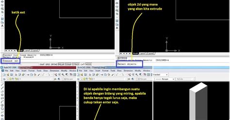 ManEngineer Tutorial Autocad Extrude Subtract
