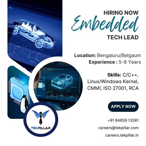 Tekpillar® On Linkedin Embeddedsoftware Ccplusplus Linux Bsp Telematics Infotainment