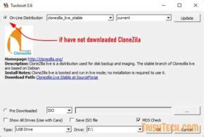 Using Tuxboot To Create Clonezilla Bootable USB Drive On Windows