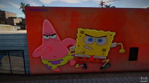 Spongebob Wall 6 Para Gta San Andreas