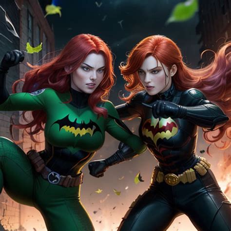 Batgirl X Poison Ivy