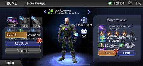 Visual Bug R Dccomicslegendsgame