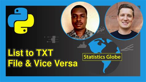 Convert List To TXT Text File Vice Versa In Python Examples