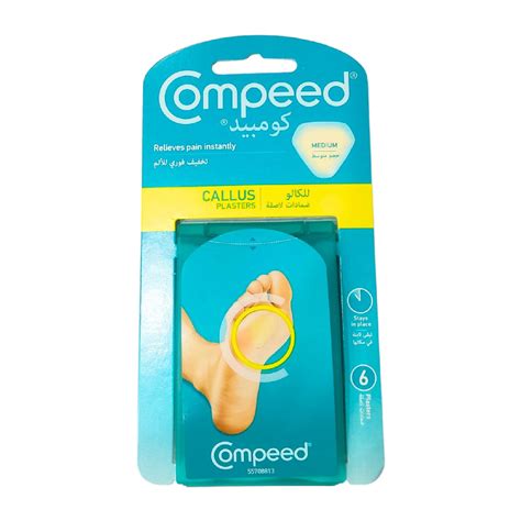 Compeed Callus Plasters 6 Medium Rakiza