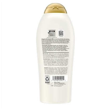Ogx Nourishing Coconut Milk Shampoo Hydrating And Restoring For Soft