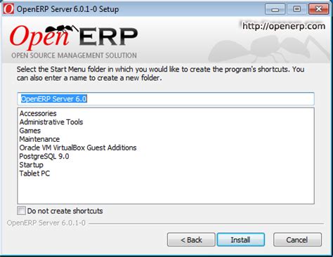 Openerp Server Installation — Openerp For Manufacturing Management