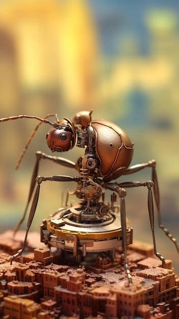 Premium Ai Image Robotic Insect Army Unleashing The Power Of Robot