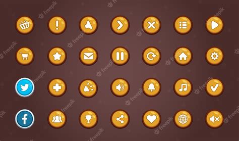 Premium Vector Mobile Game Icons User Interface Ui Ux