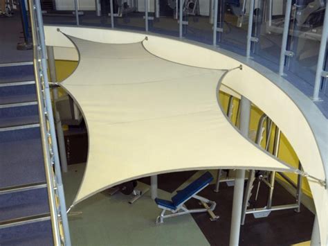 Interior Tensile Sail Canopies Fabric Structures J And J Carter