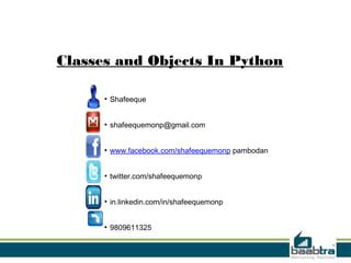 Pythonclass PPT