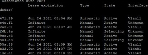 dhcp mac binding issue cisco community