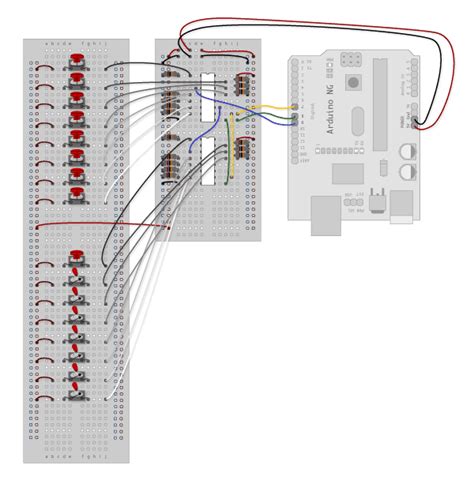 Parallel To Serial Shifting In With A Cd4021be Arduino