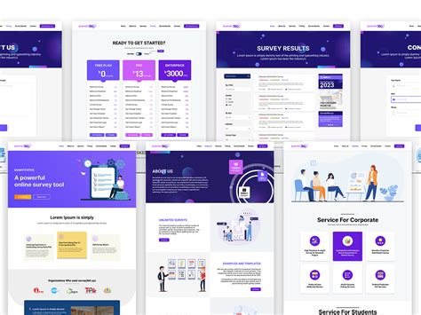 UI Design For Website Landing Page On Behance