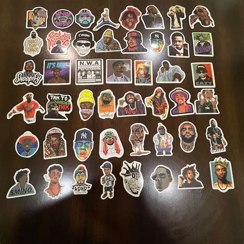 Rapper Stickers - Etsy