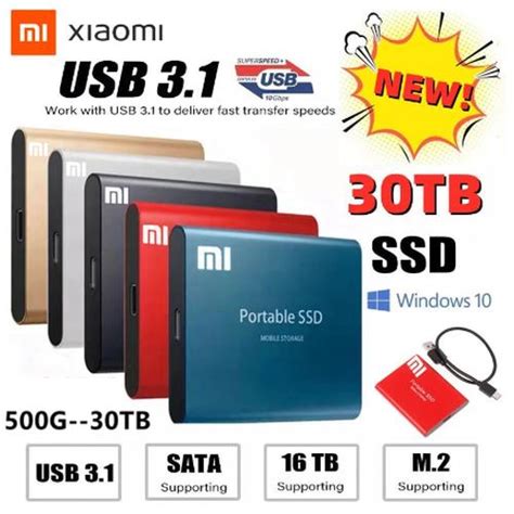 Jual Xiaomi M Ssd Gb Tb Hard Drive External Type C High Speed Kab Bogor Hawijaya