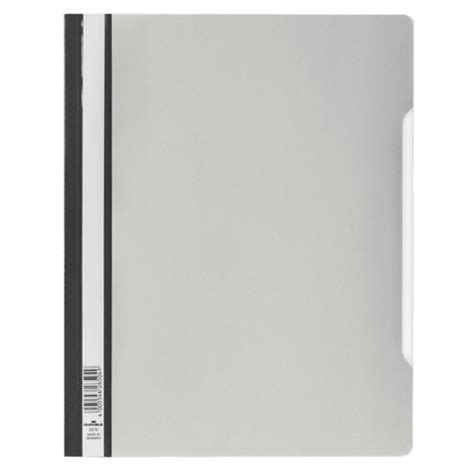 Durable Clear View Project Folder Document Report File 50 Pack A4