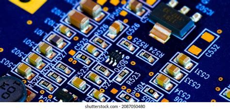 Microchip On Pcb Printed Circuit Board Stock Photo Shutterstock