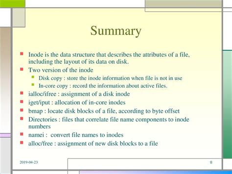 Unix File Systems Chap 4 In The Book “the Design Of The Unix Os” Ppt Download