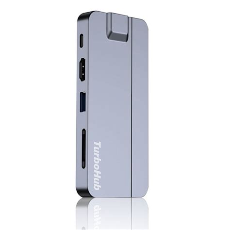 TurboHub Promises High Speed External SSD Storage Along With In USB C Hub Tuvie Design