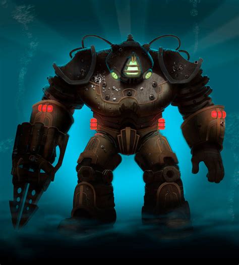 Bioshock Big Daddy Concept By Airickz On Deviantart