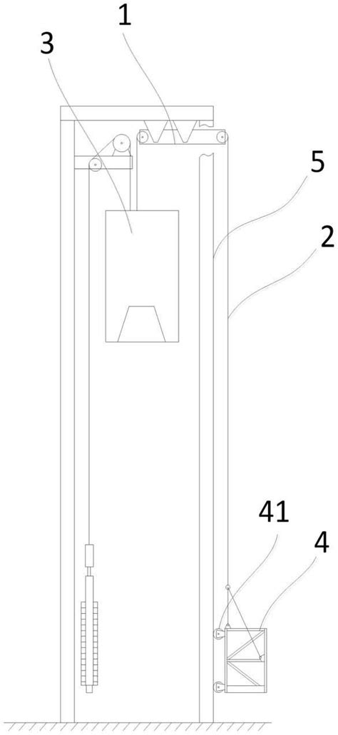 一种加装电梯钢构井道的专用提升装置的制作方法 一种加装电梯钢构井道的专用提升装置的制作方法
