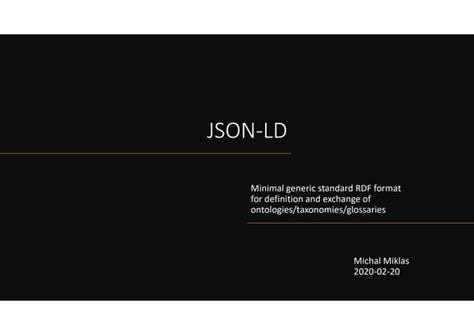20th Feb 2020 Json Ld Rdf Im Proposalpdf