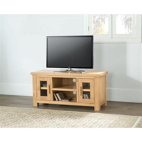 Michael Oconnor Venice Large Oak Tv Unit Living Room From Michael Oconnor Furniture Uk